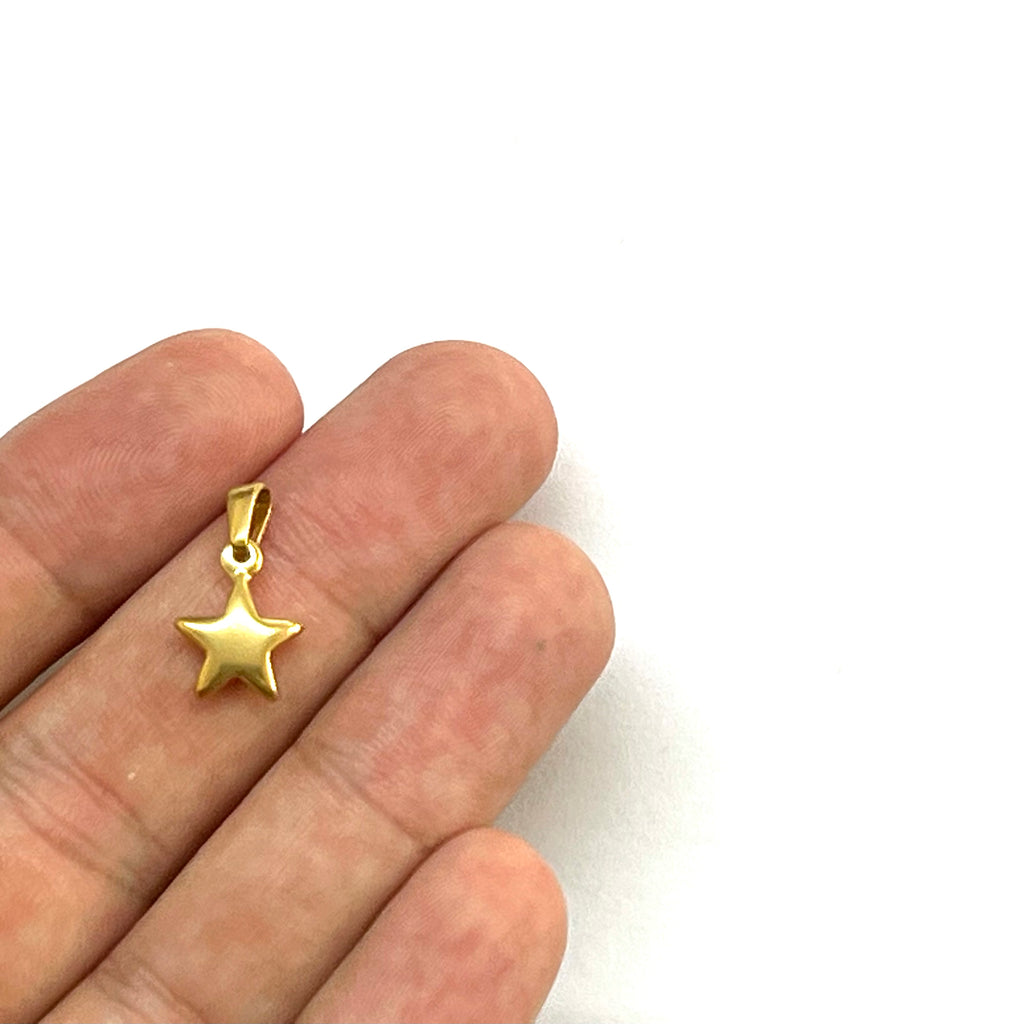 Estrella, Stainless Steel, Charm – Deer Beads Store
